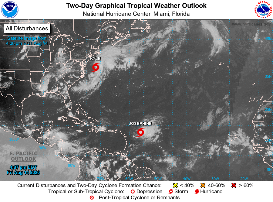 The Atlantic breaks yet another earliest named storm record: TS Kyle ...
