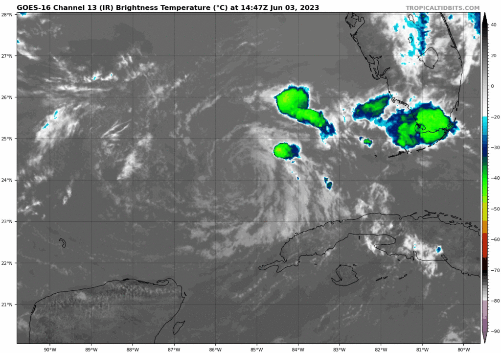 Arlene Weakens To Tropical Depression Expected To Dissipate Later